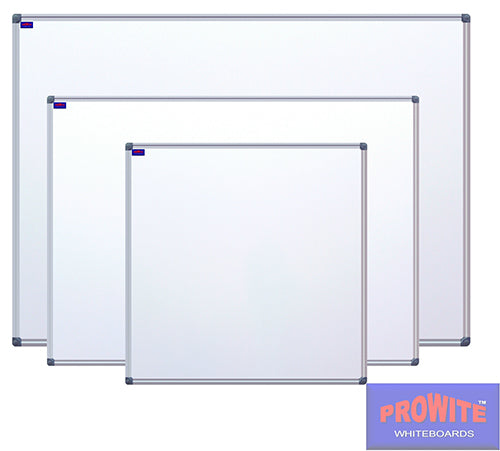PROWITE Porcelain Enamel magnetic single-sided whiteboards – New Office NZ
