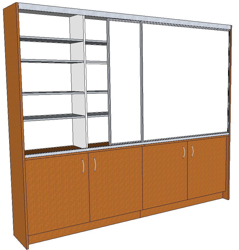PROWITE™ & WITAX™ magnetic double sliding whiteboards – New Office NZ